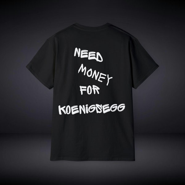Need Money for Porsche Shirt - Shop Online - Etsy