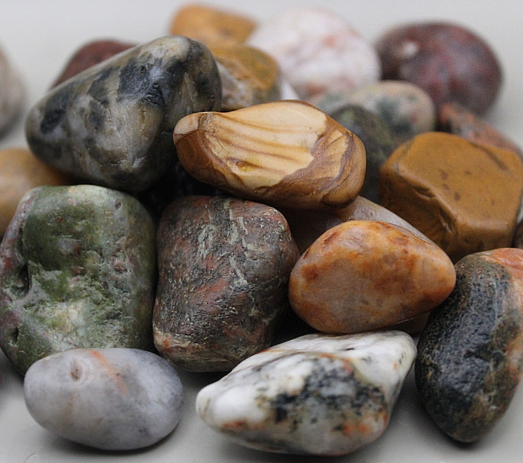 Lake Superior Rocks Bulk 1.5lb Lot for Rock Tumbling Hobby, Lapidary ...