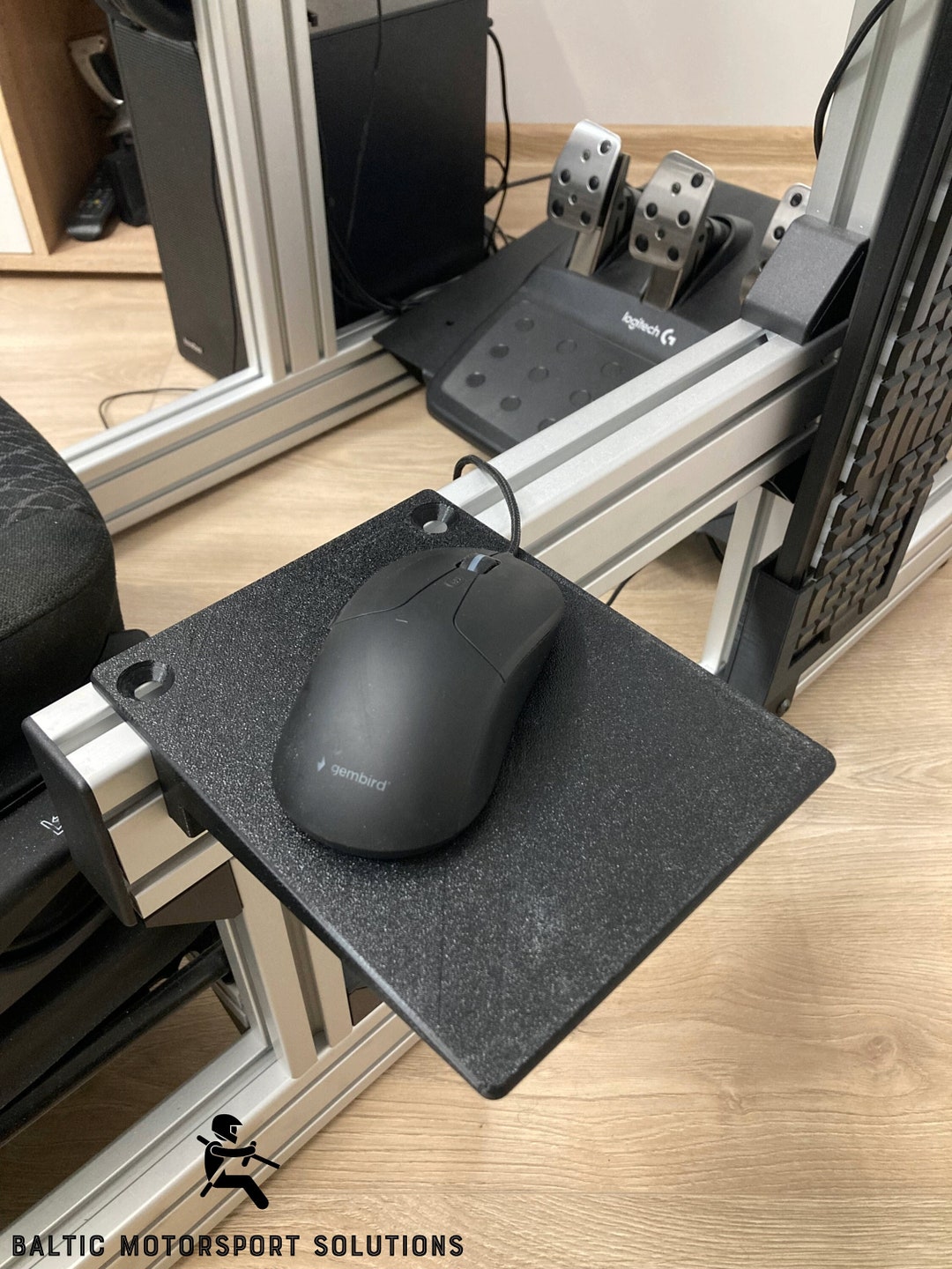 Simulator Racing Rig Mouse Pad Holder - Etsy