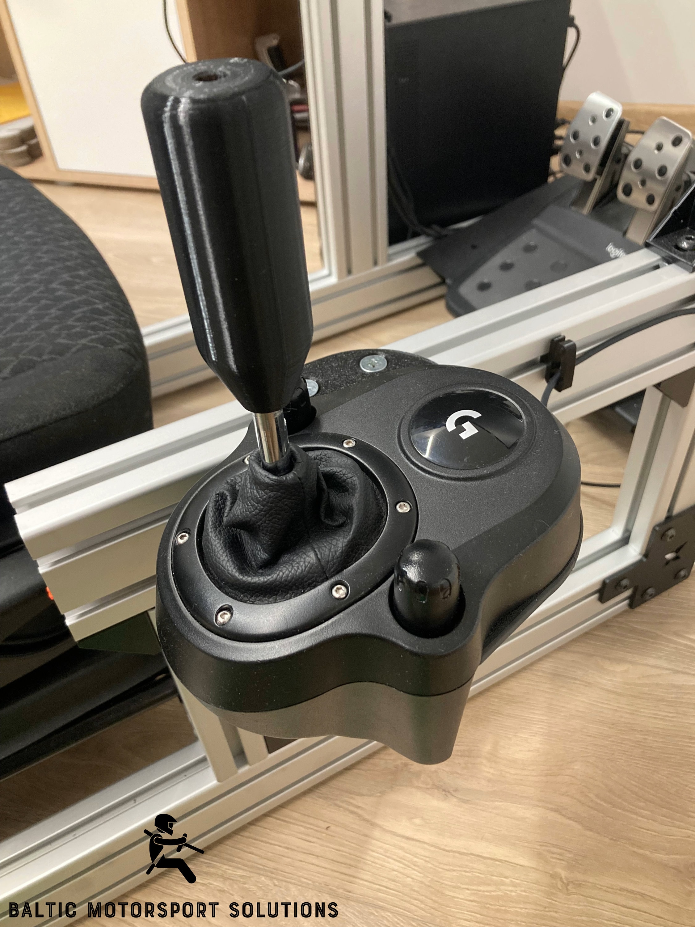 Logitech Driving Force Shifter Mount to Aluminum Constructive Profiles ...