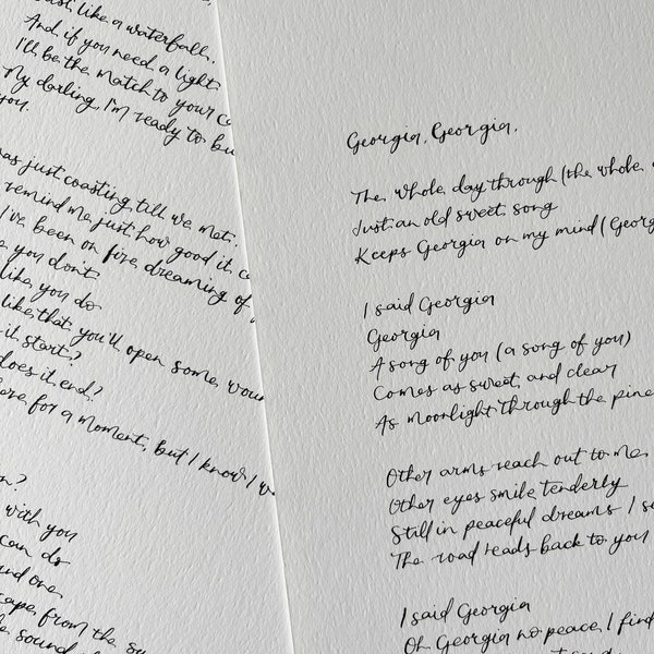 Calligraphy Wedding - Etsy