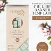 Romance Author Stand up Banner Template Ebook Banner Retractable Banner ...