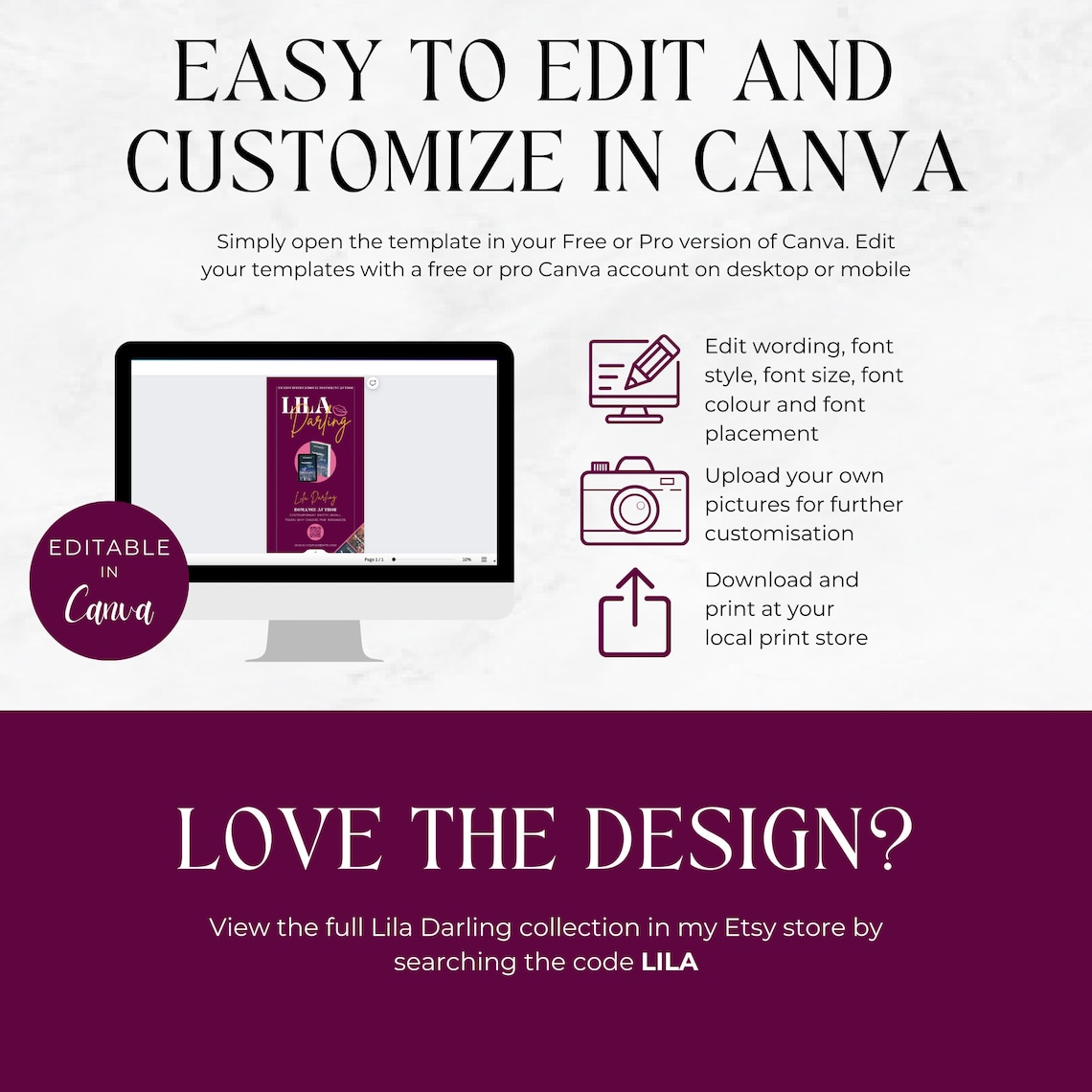 Retractable Banner Canva Template Romance Authors Roll up Banner ...