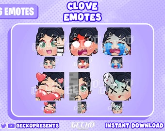 Clove Valorant Emotes - Etsy