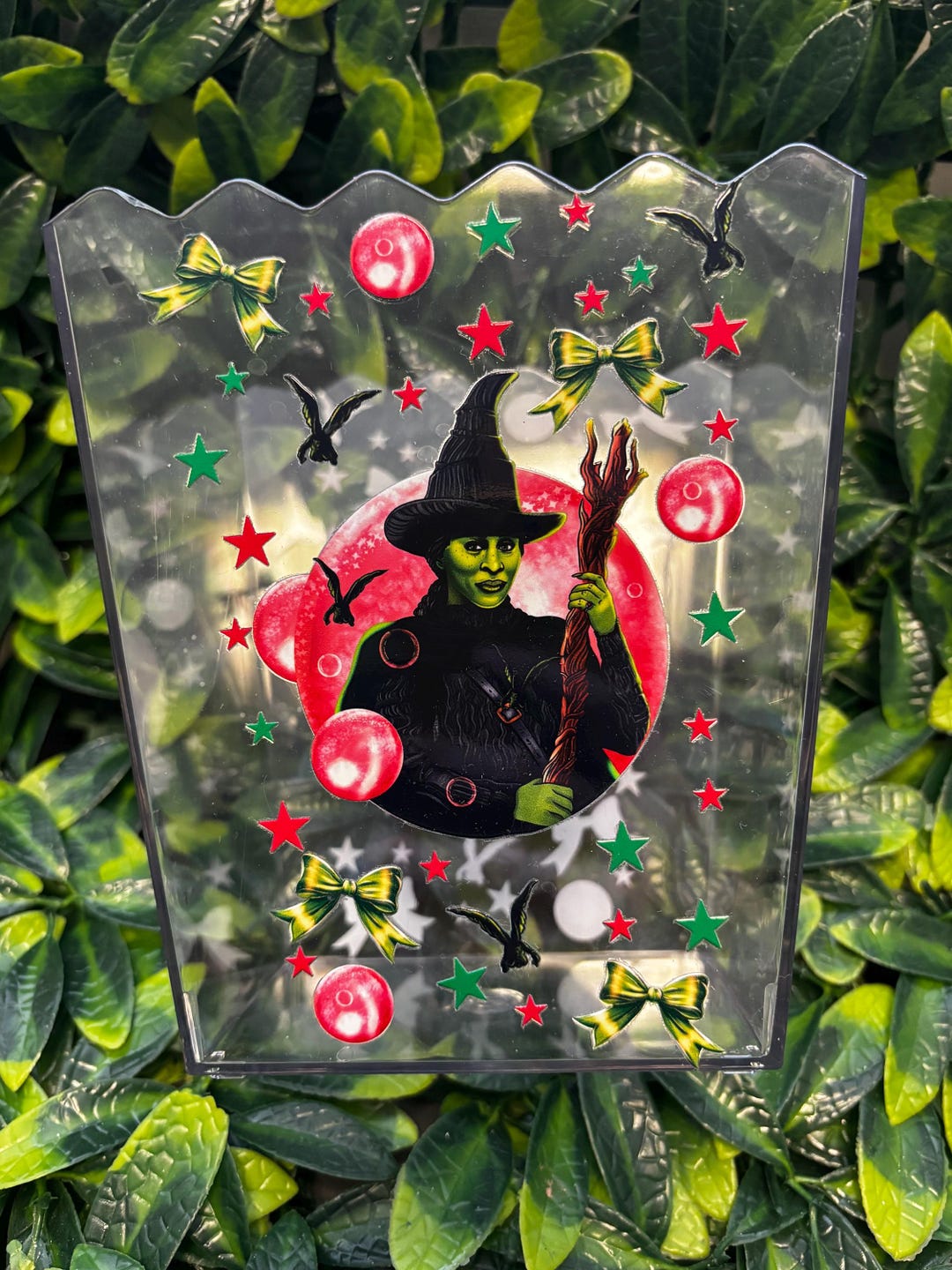 Wicked Elphaba and Glinda Popcorn Bucket - Etsy Australia
