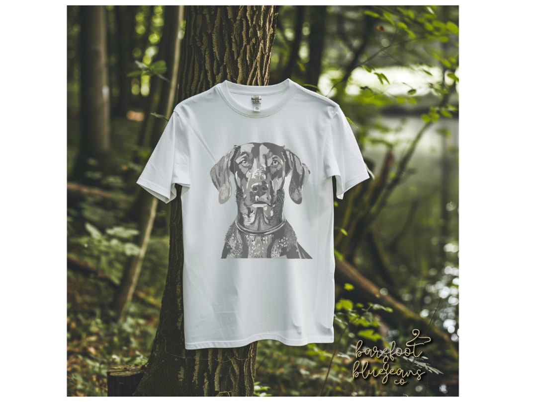 Black and White German Shorthaired Pointer Apparel, Black and White GSP ...
