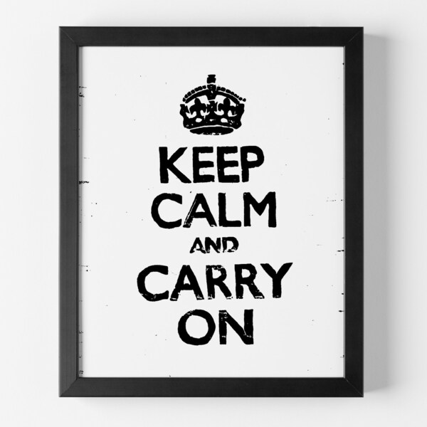 Keep Calm Posters - Etsy