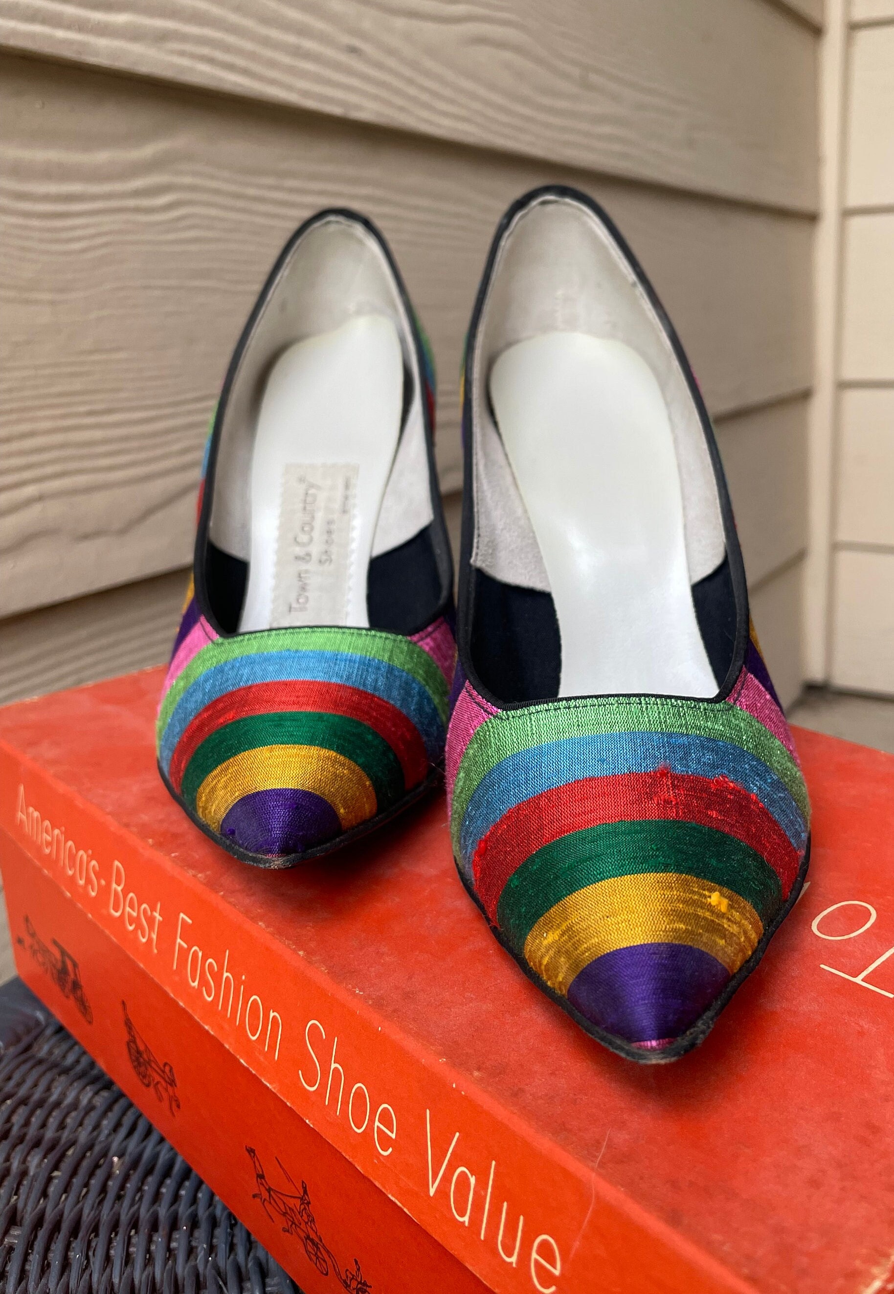 Vintage 1960s Town & Country Heels - Etsy