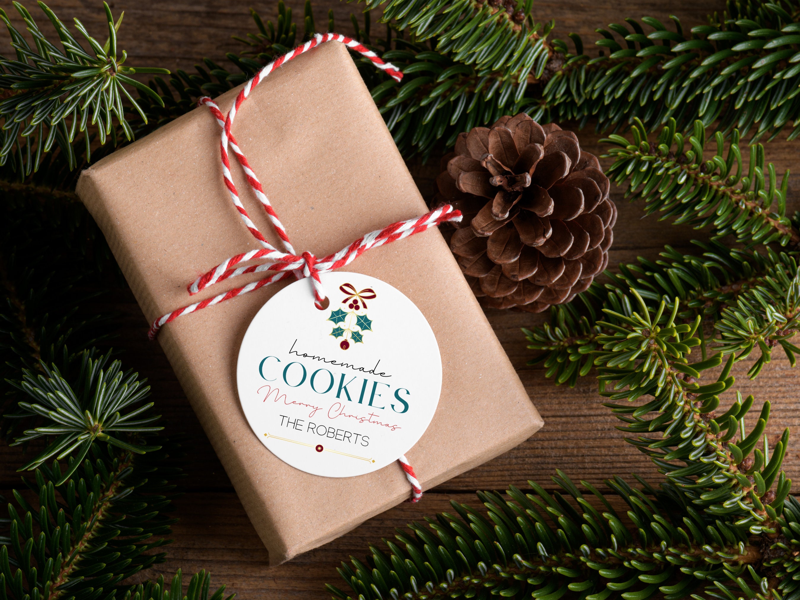 Christmas Jar Labels, Christmas Tree Labels, Christmas Baking ...