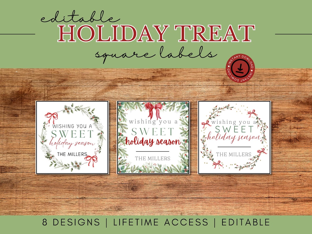 Christmas Jar Labels, Coquette Christmas, Printable Christmas Gift Tags ...