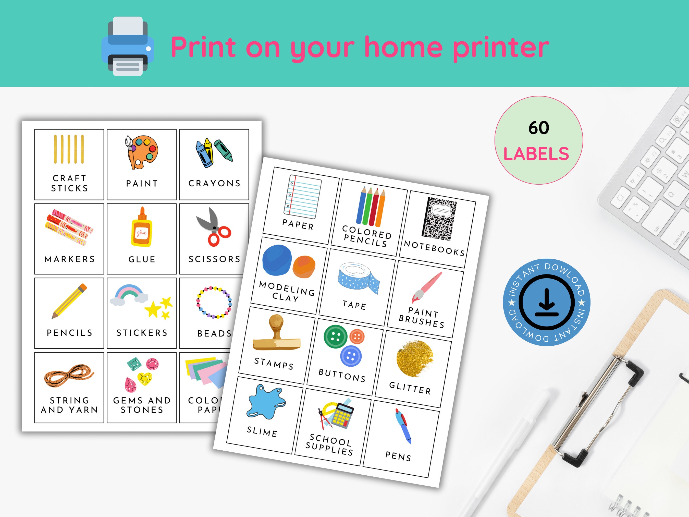 Toy Storage Labels, Organization Labels, Home Organization Labels ...