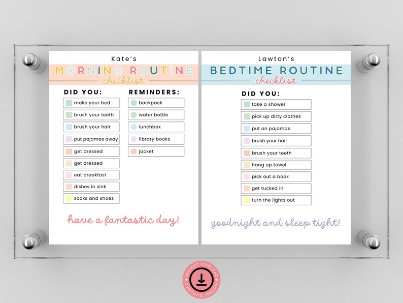 Chore Chart, Family Chore Chart, Responsibility Chart, Routine Chart ...