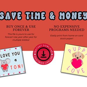Lunchbox Notes, Printable Lunch Notes, Printable Valentine Cards ...