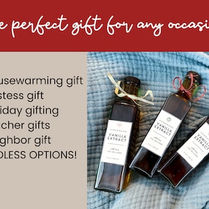 Vanilla Extract Labels, Vanilla Extract, Homemade Vanilla, Christmas ...