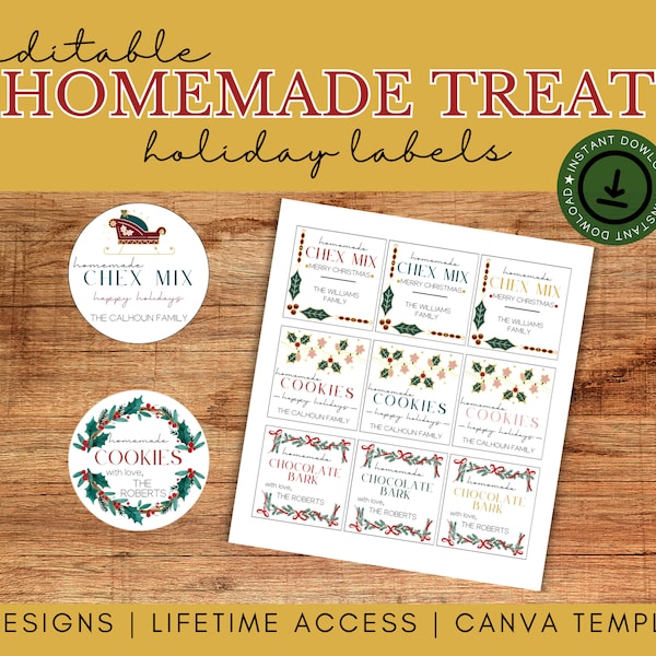 Christmas Tree Label - Etsy