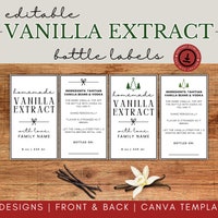 Vanilla Labels - Etsy