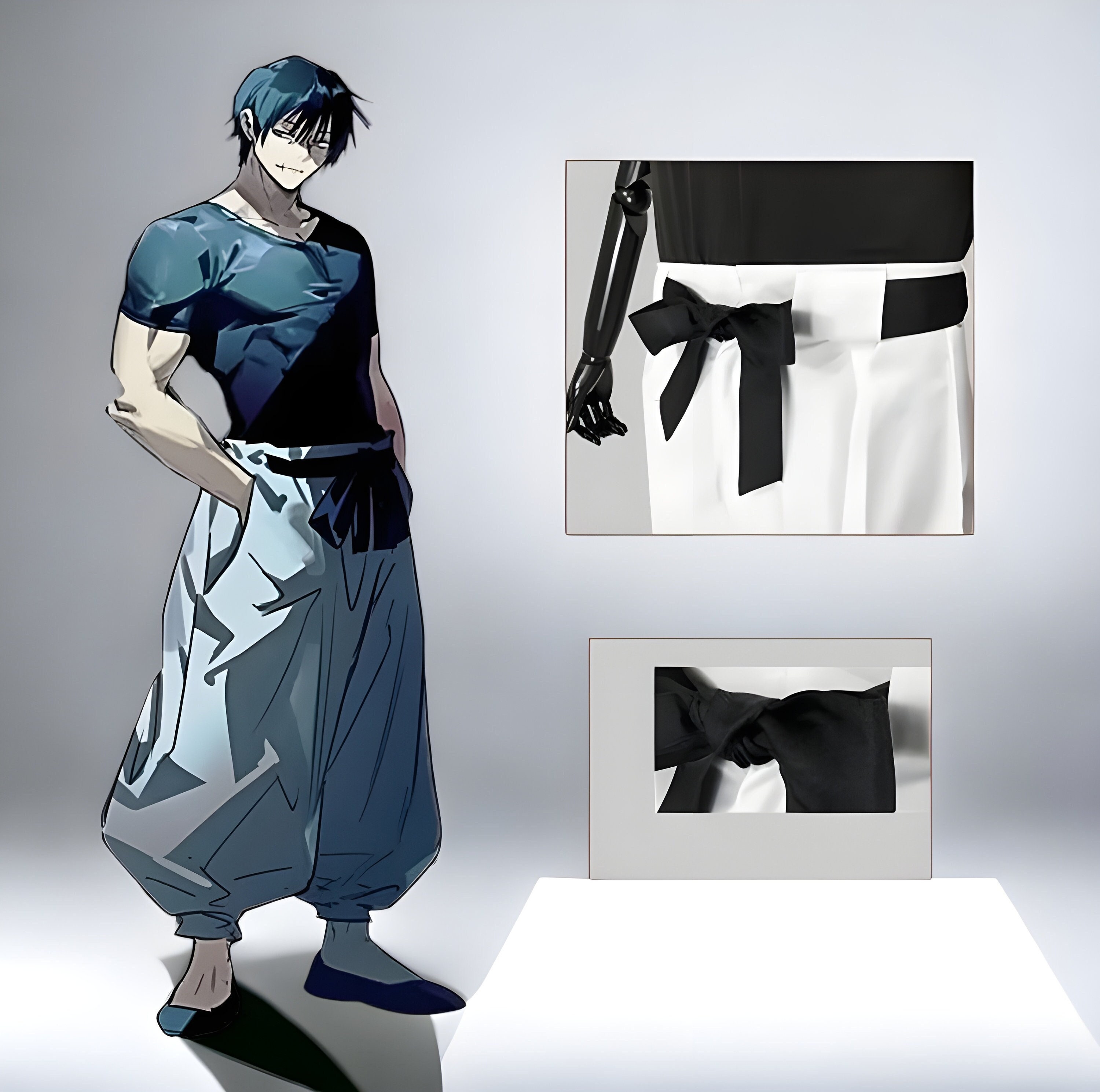 Jujutsu Kaisen Fushiguro Toji Cosplay Costume Adult Unisex - Etsy Canada