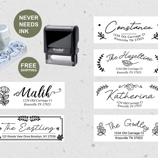 Self Inking Stamp - Etsy