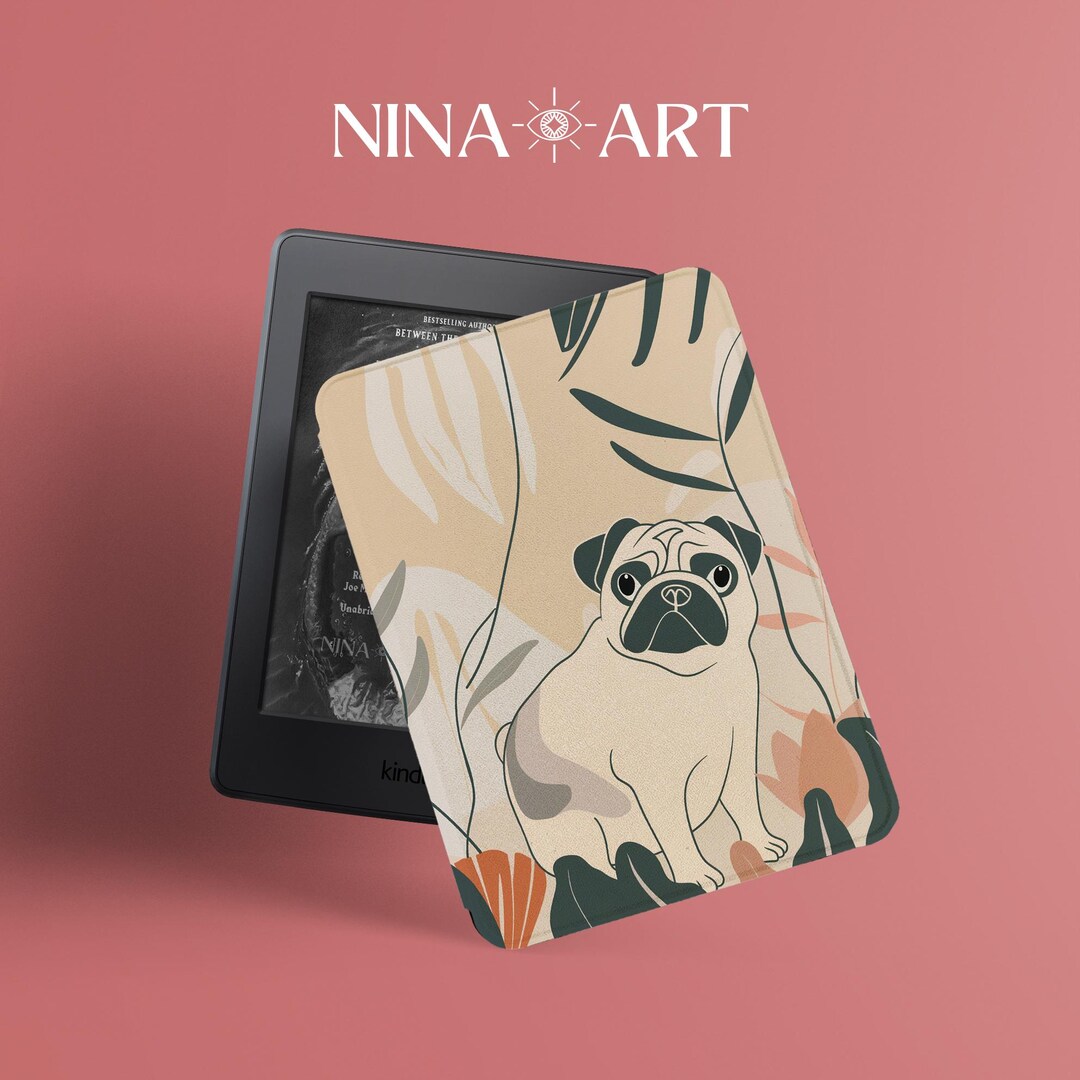 Pug Dog Kindle Paperwhite Case 12th Gen 7", 11th Gen 6.8",kindle Case ...