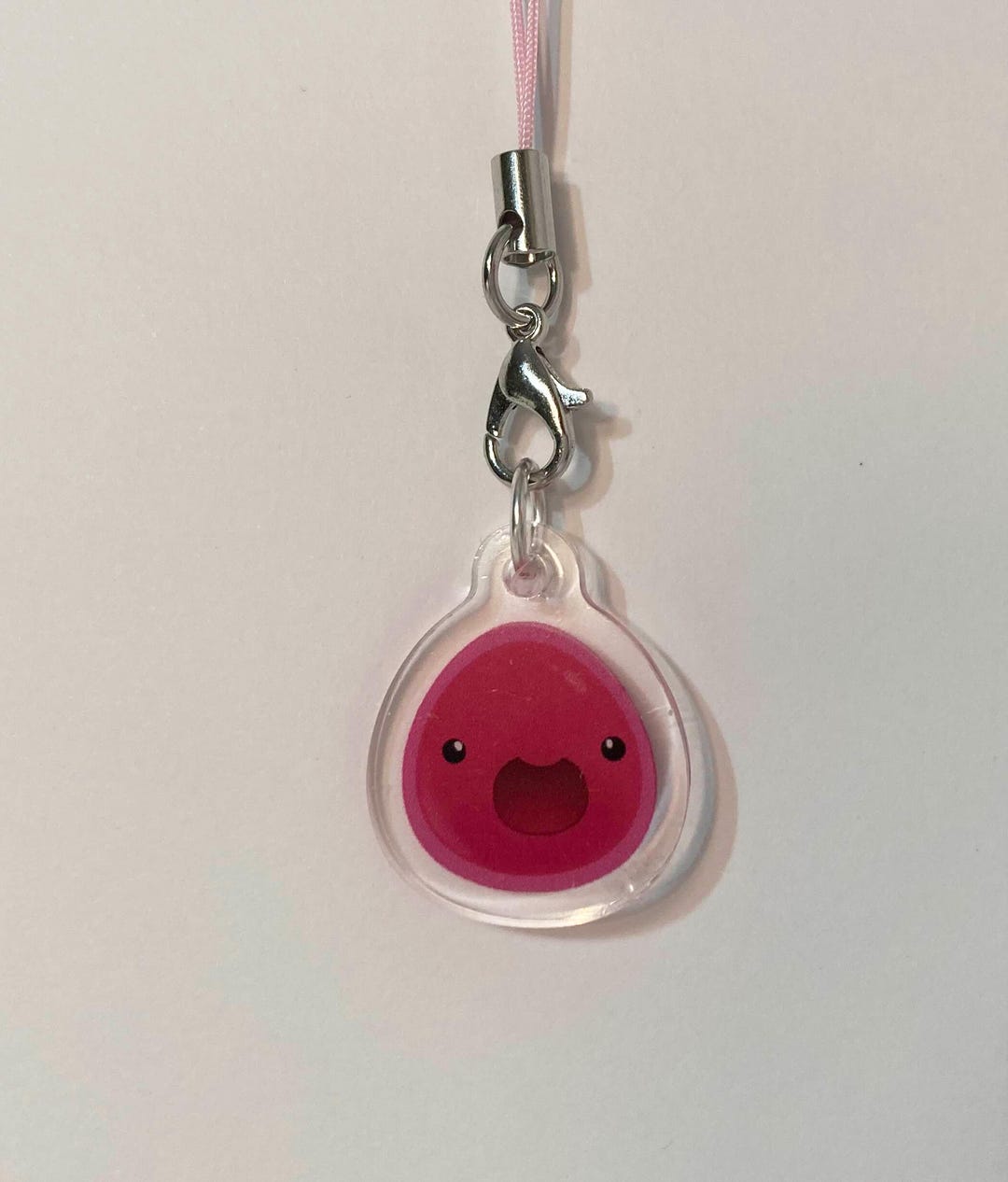 Pink Slime Keychain (phone Lanyard) - Etsy