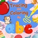 Tracing and Coloring Book - Alphabets - Etsy