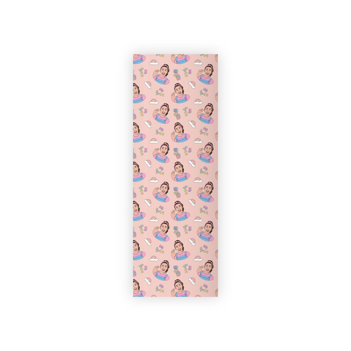 Ms. Rachel Wrapping Paper, Satin Gift Wrap, Custom Kids Wrapping Paper ...
