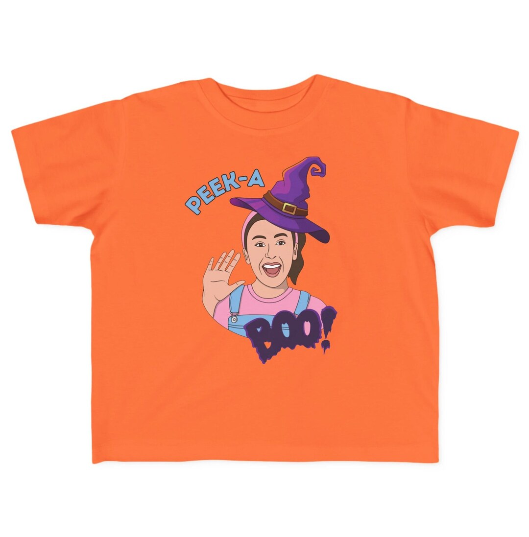 Ms. Rachel Halloween Toddler Tee, Peek A Boo Shirt - Etsy