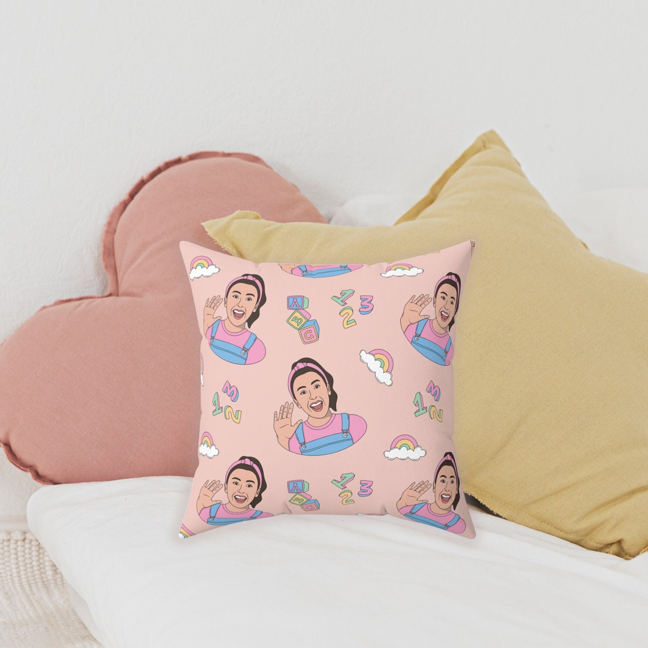 Ms. Rachel Pillow, Kids Pillow, Ms. Rachel Bday, Miss Rachel Gift, Ms ...