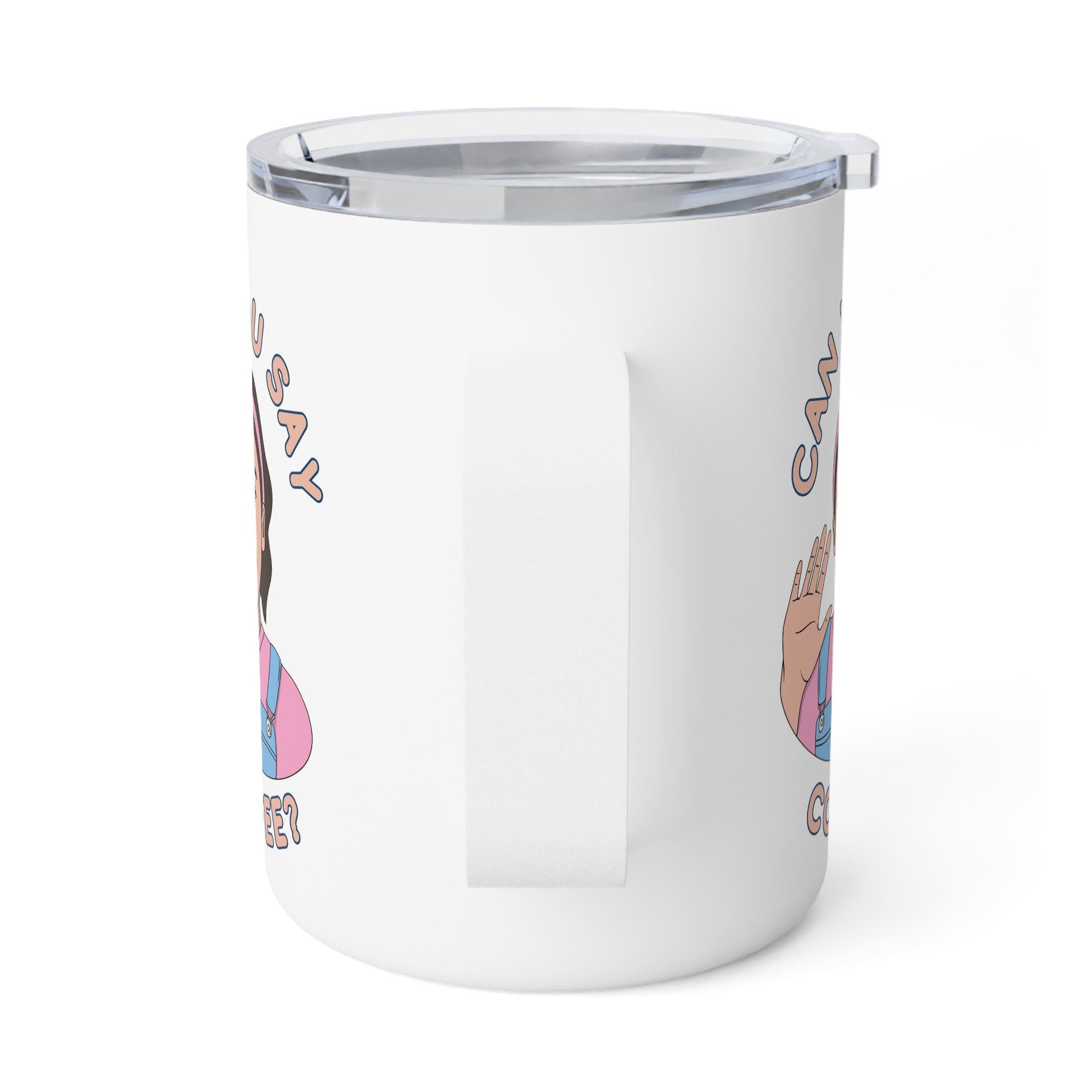 Can You Say Coffee? Ms. Rachel Insulated Coffee Mug W/lid, 10oz - Etsy