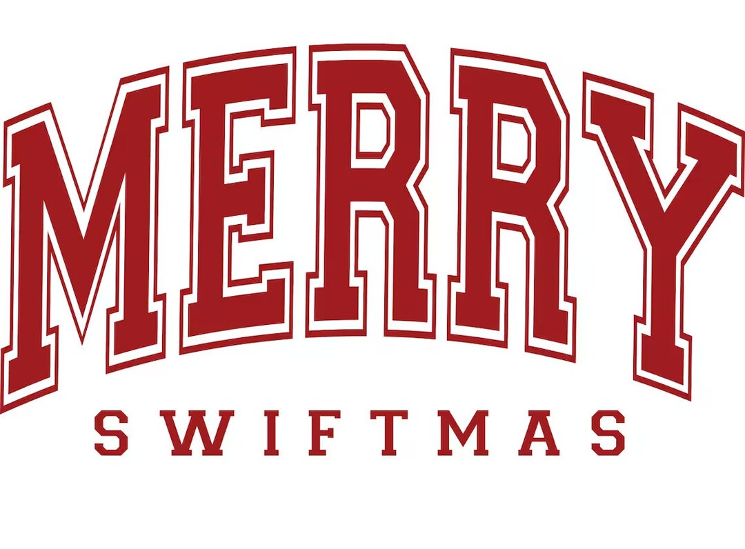 Merry Swiftmas PNG Merry Christmas Happy Holidays PNG - Etsy UK