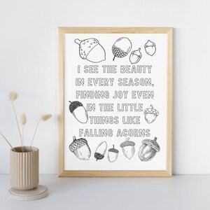 Fall Printable Coloring Pages / Printable Affirmation Coloring Pages ...
