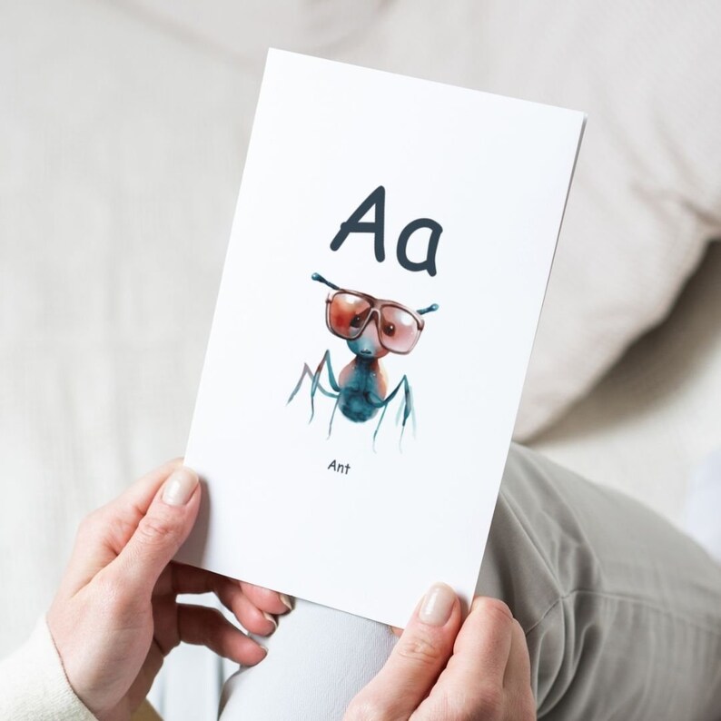 Printable Alphabet Cards / Animal Alphabet Cards / Printable - Etsy