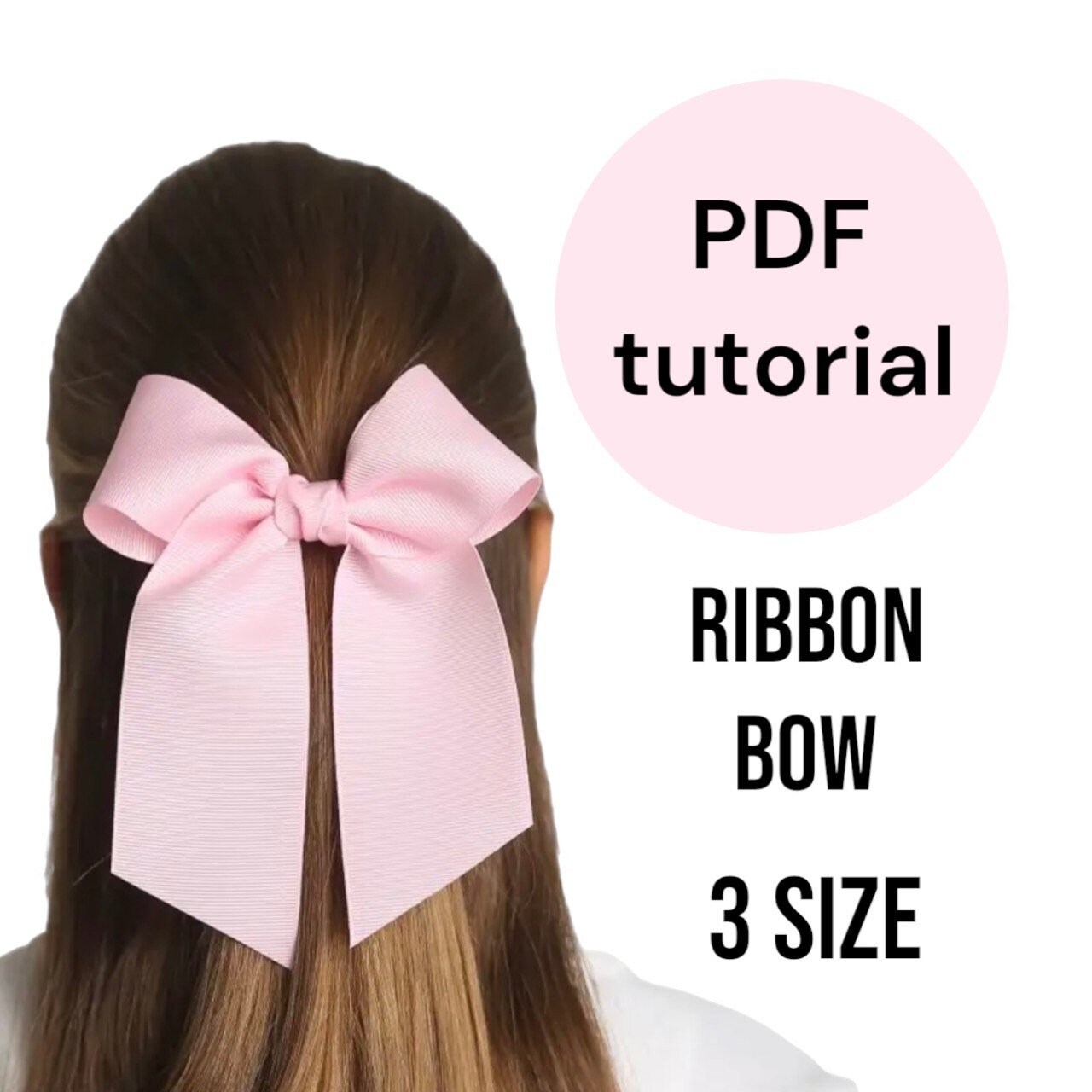 Bow Tutorial Bow Pattern Sewing Pattern - Etsy