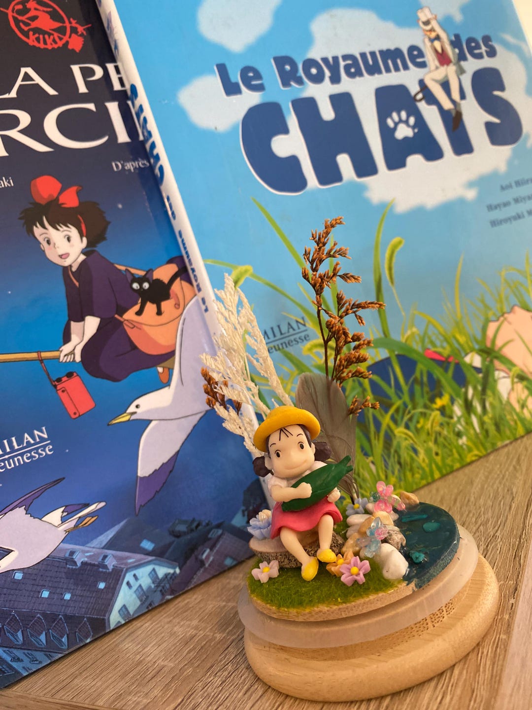 Studio Ghibli Figurine Under Bell Creation Artisanal - Etsy