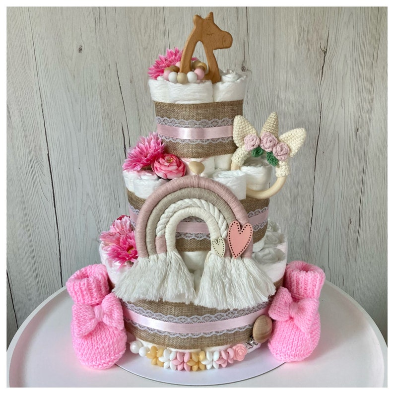 Complete Diaper Cake Manual: Step-by-step Instructions - Etsy