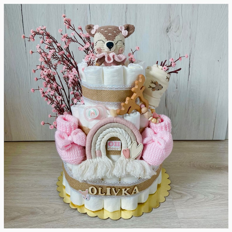 Complete Diaper Cake Manual: Step-by-step Instructions - Etsy
