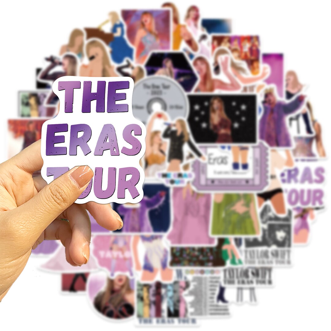 Pack of 50 TS the Eras Tour Midnights Reputation Speak Now Stickers for ...