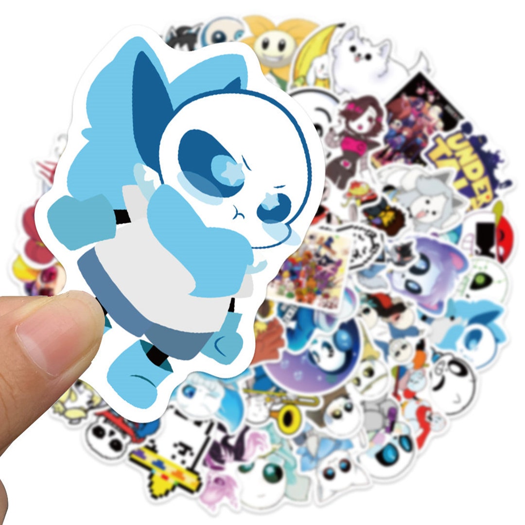 Pack of 50 Undertale Stickers Collection 1 for Water Bottles Teens ...