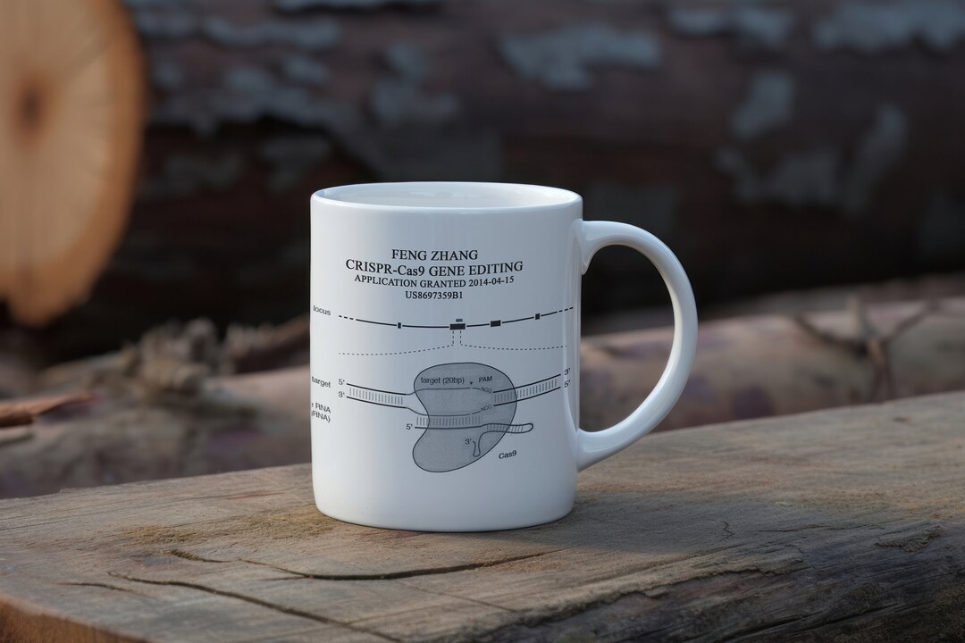 Crispr-cas9 Patent Coffee Mug | Biology Mug | Genetic Editing | Gift ...