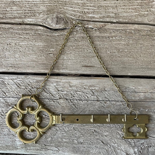Brass Key Holder - Etsy
