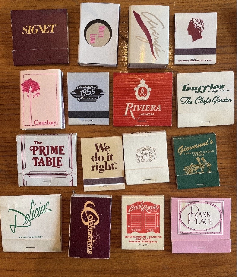 Lot of Vintage Matchbooks - Etsy