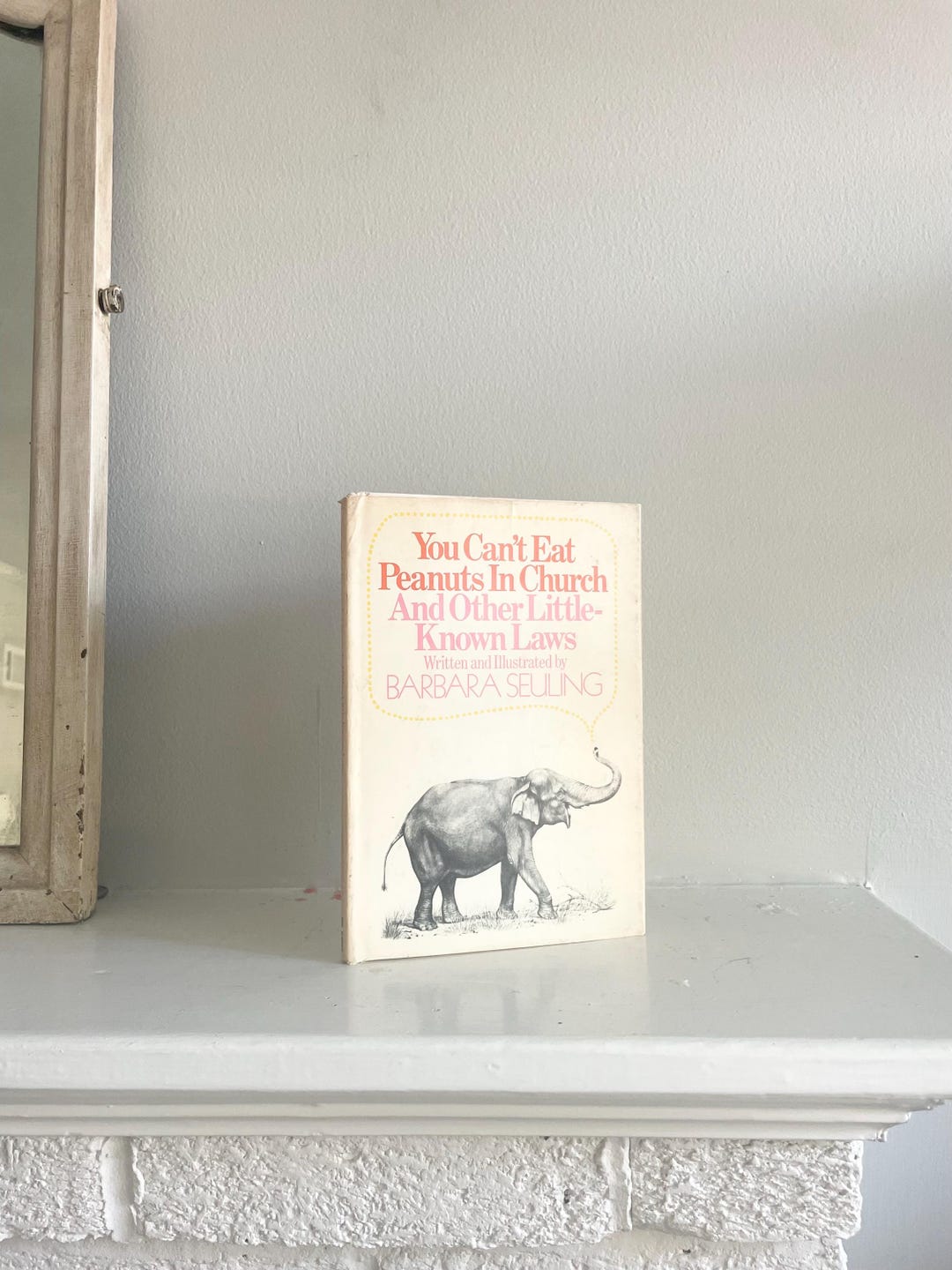 1975 Vintage You Can’t Eat Peanuts in A Church Children’s Book - Etsy