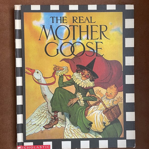 Vintage Mother Goose Book - Etsy