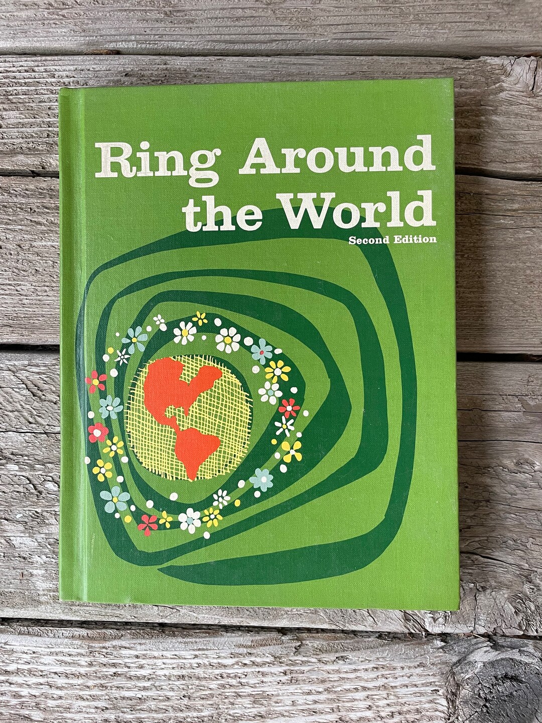 Vintage Ring Around the World Book - Etsy