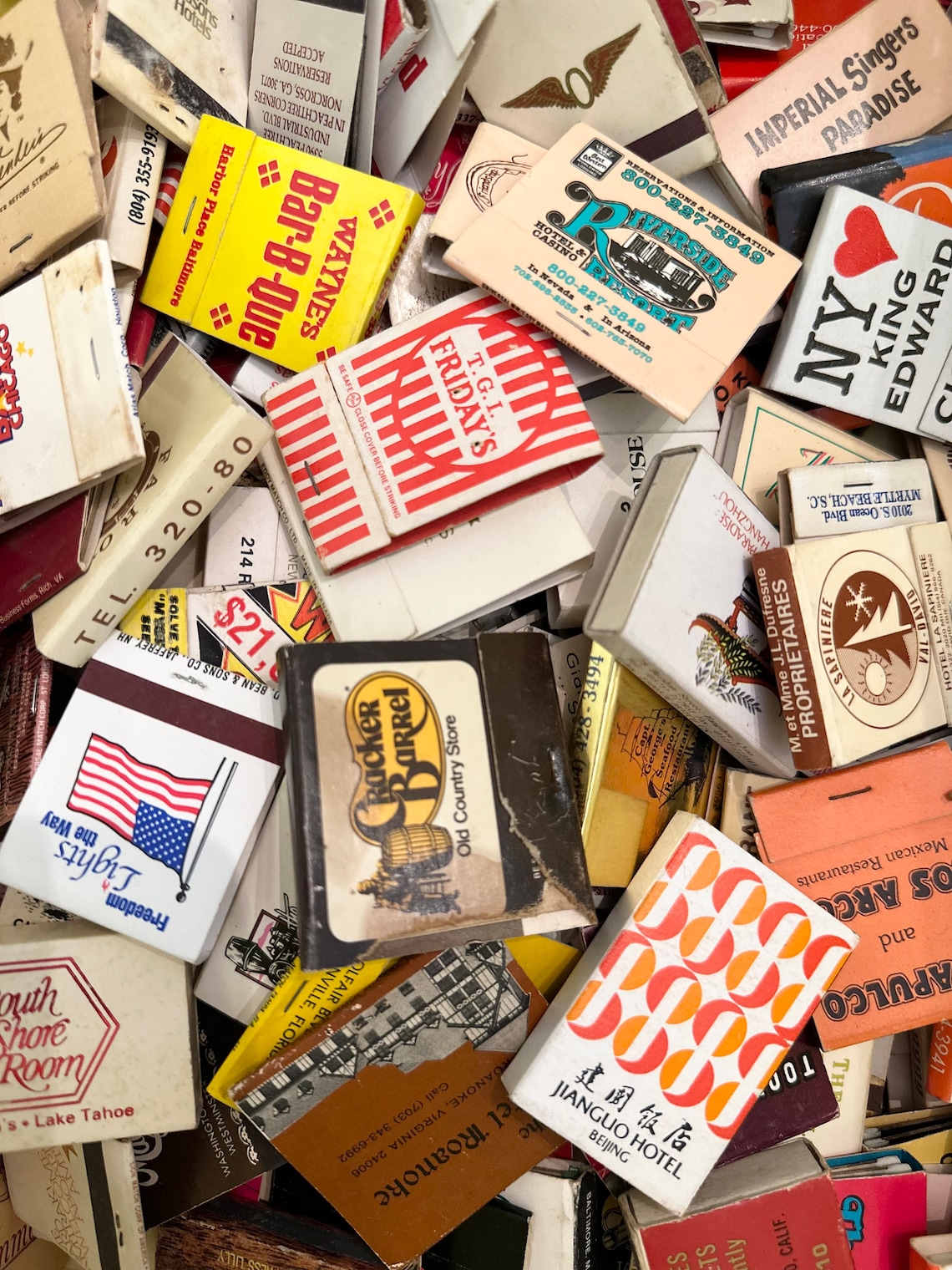 Lot of Vintage Matchbooks - Etsy