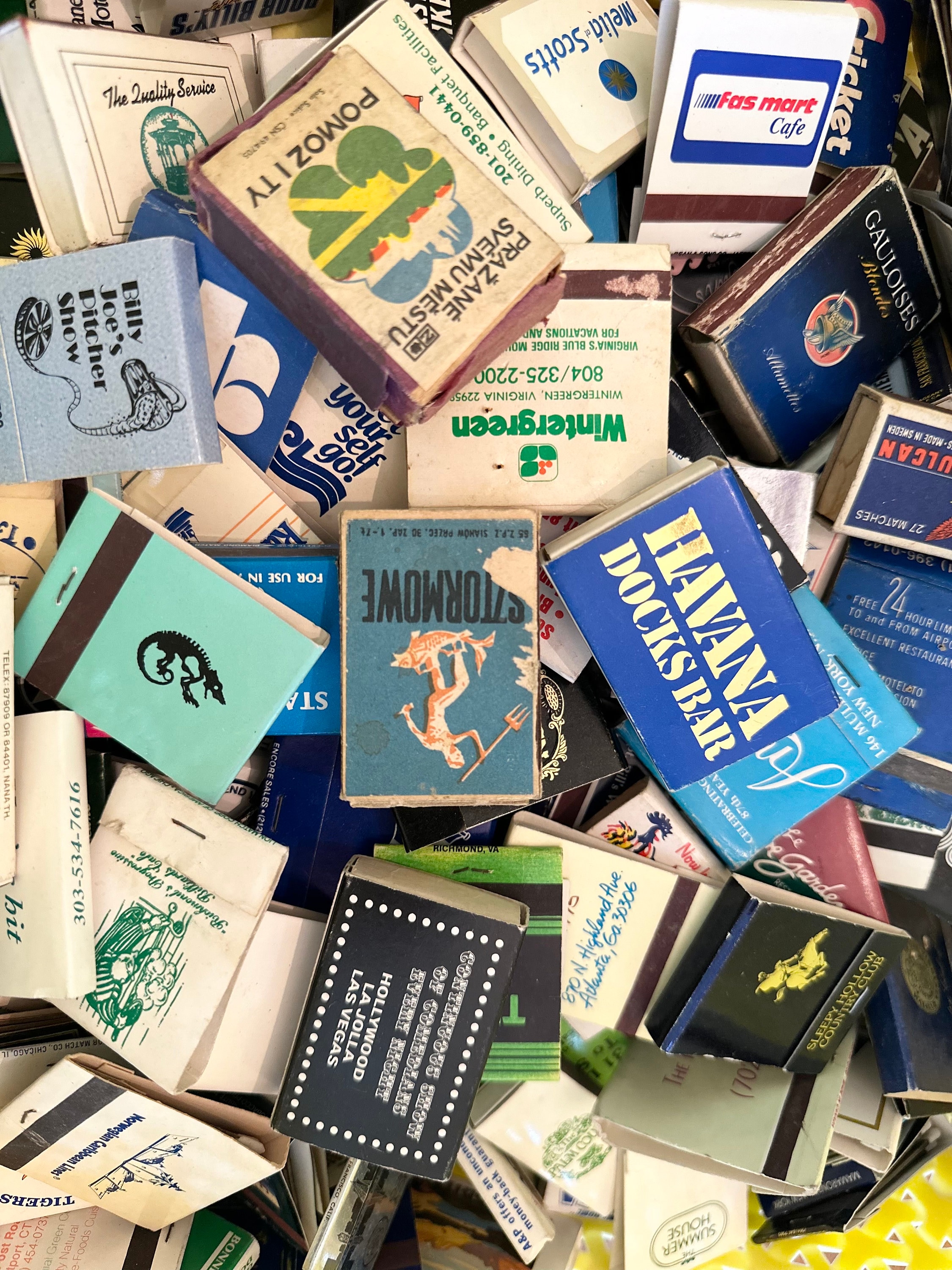 Lot of Vintage Matchbooks - Etsy