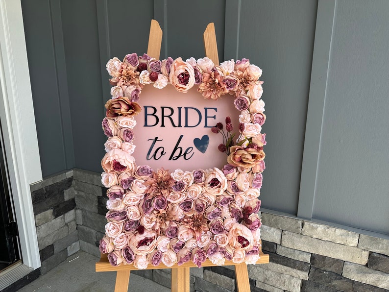 Reverse Flower Box Welcome Sign, Flower Sign, Wedding Welcome Sign ...