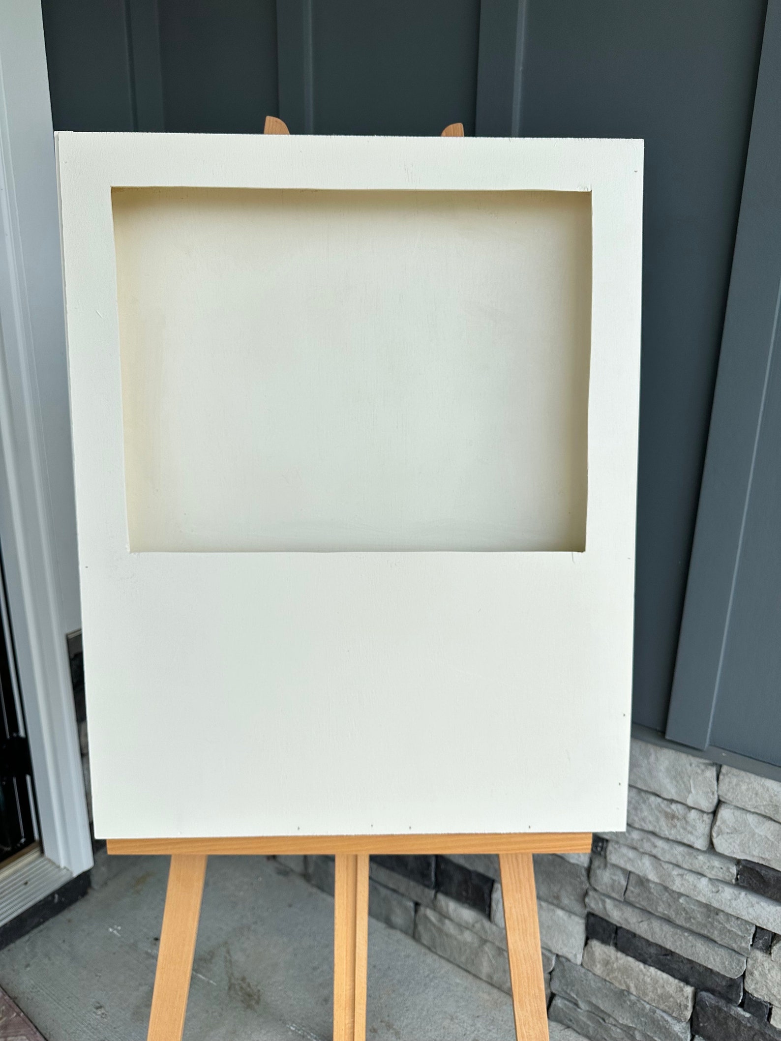 Empty Flower Box Welcome Sign W/o Words or Flowers, Flower Sign ...