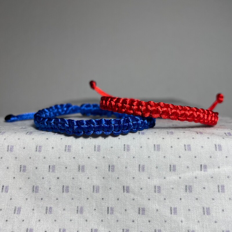 Square Knot Bracelet - Etsy