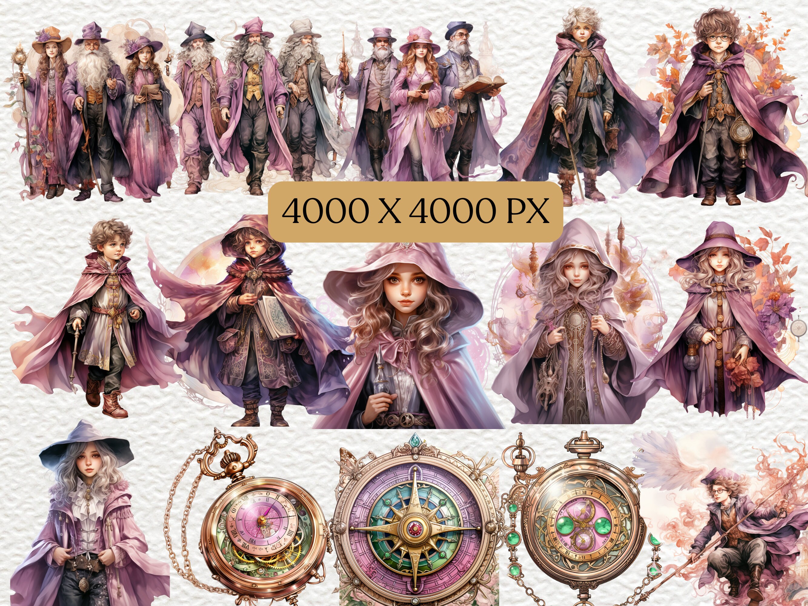 Magic Wizard Academy | Wizard School | Wizarding Clipart | Magic School ...